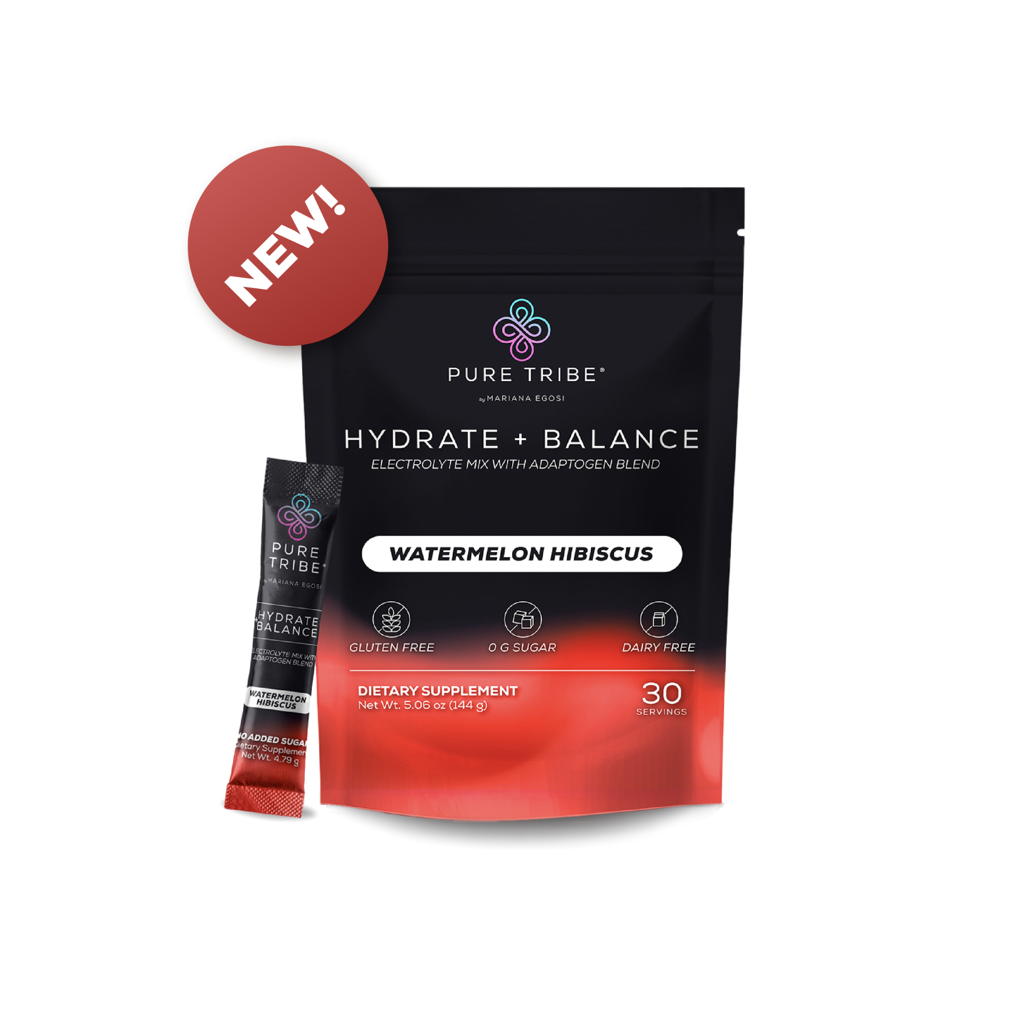 Hydrate + Balance | Watermelon Hibiscus – Pure Tribe